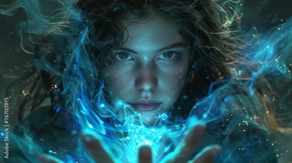 Idea: A young sorceress develops a spell that can temporarily turn ...