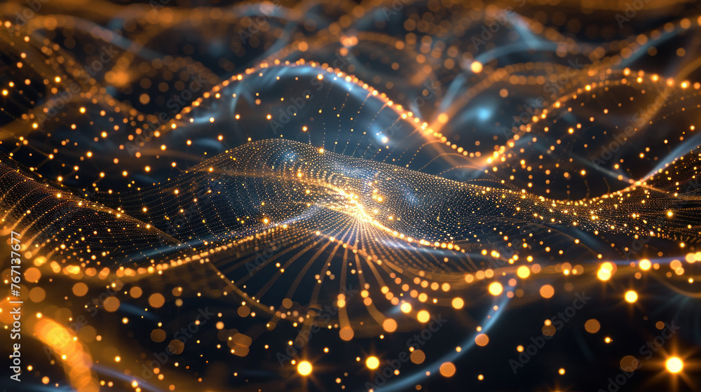 Dynamic abstract wave of light networks. A fusion of science and ...