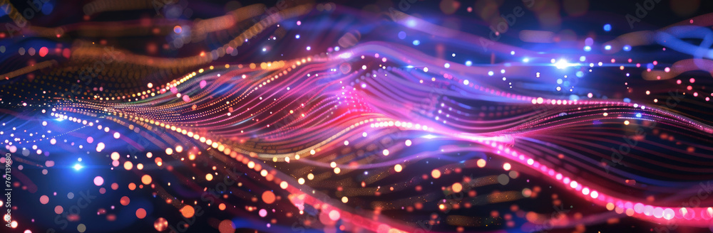 Dynamic abstract wave of light networks. A fusion of science and ...