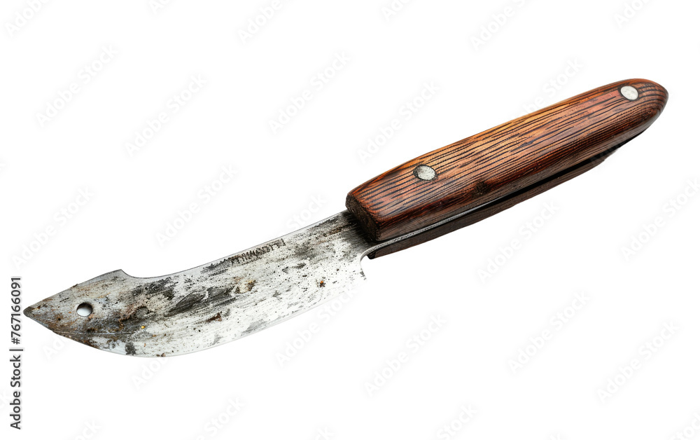 Classic Charm of Straight Razors, Old straight razor Isolated on ...