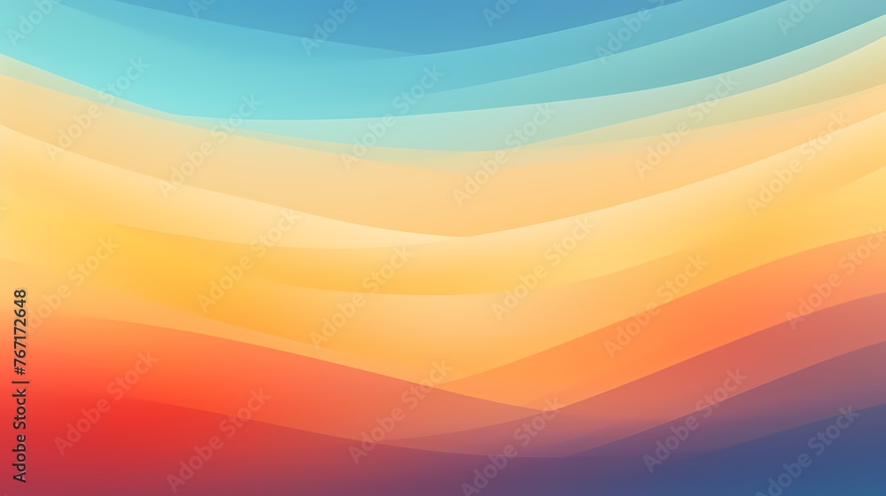 Picture a sunrise gradient background pulsating with life, where warm ...