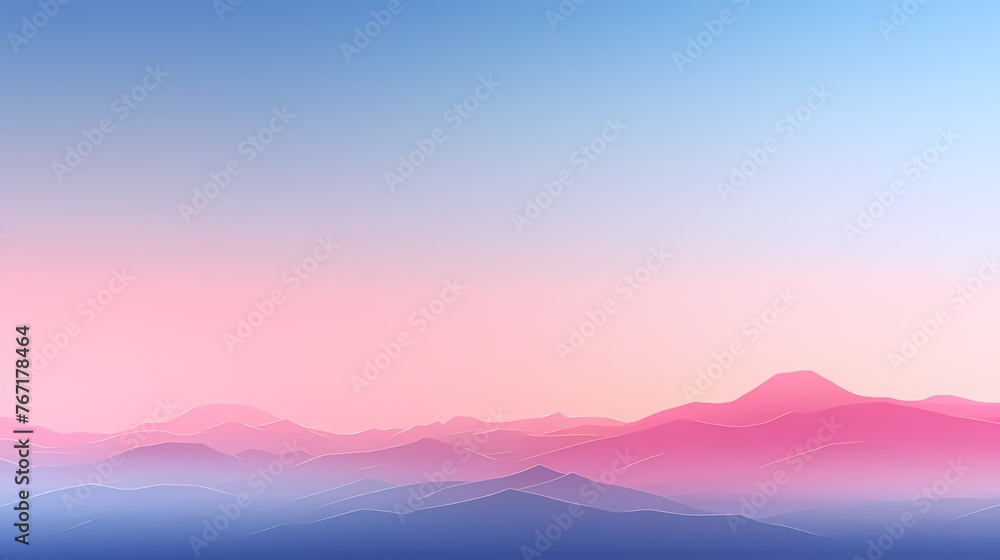 Imagine a sunrise gradient background pulsing with life, as warm pinks ...