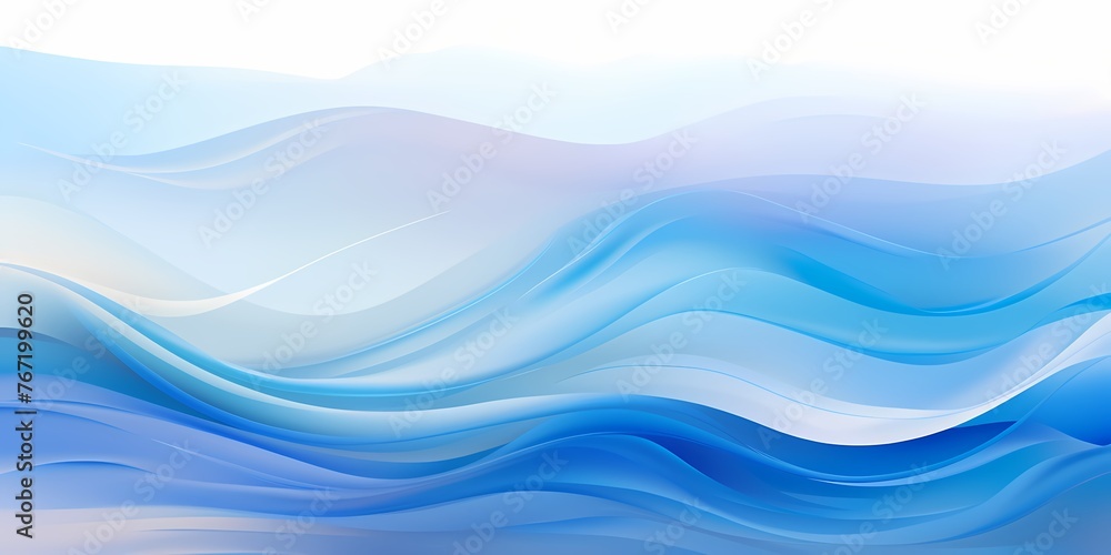 An abstract gradient waves illustration, with colors transitioning from ...