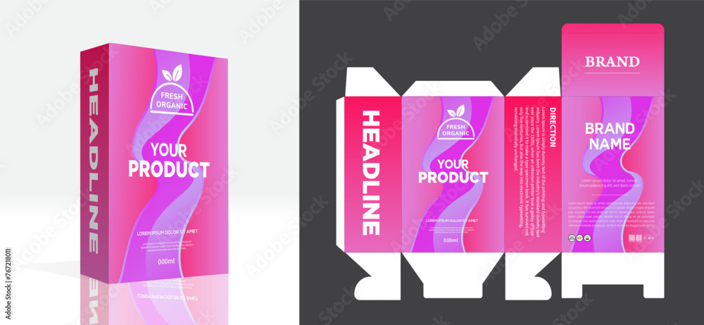 Multi vitamin label sticker and box design and natural calcium food ...