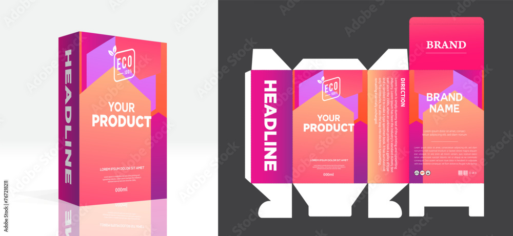 Multi vitamin label sticker and box design and natural calcium food ...