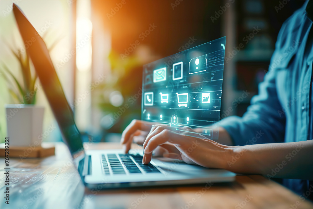 Confidently making a secure online transaction on a website, encryption symbols, payment options ...