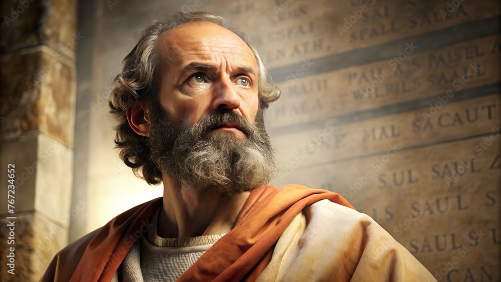 Foto de Saul Persecuting Jews to Apostle Paul's New Testament Epistles ...