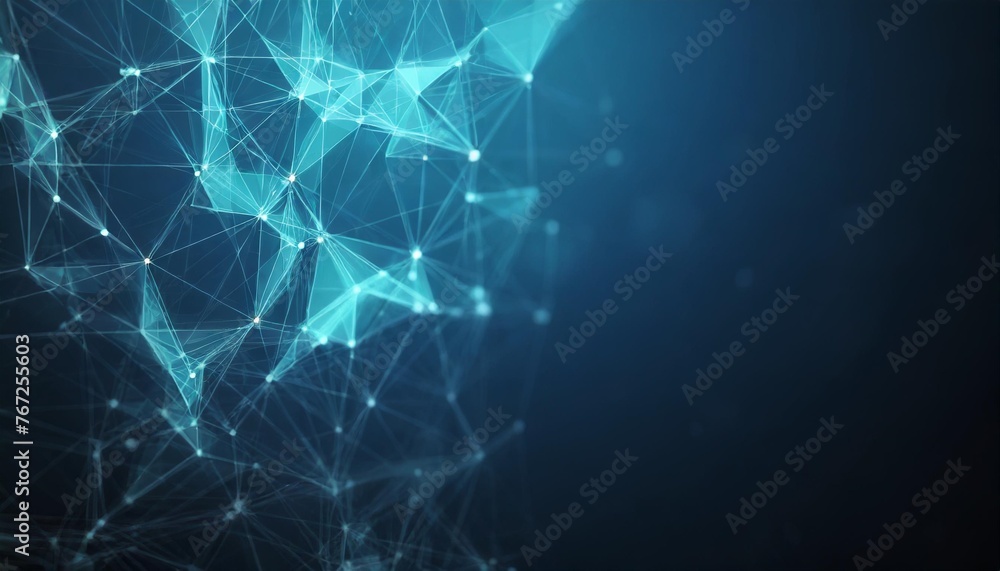 abstract digital data plexus technology background 4k animation of an abstract plexus shape ...