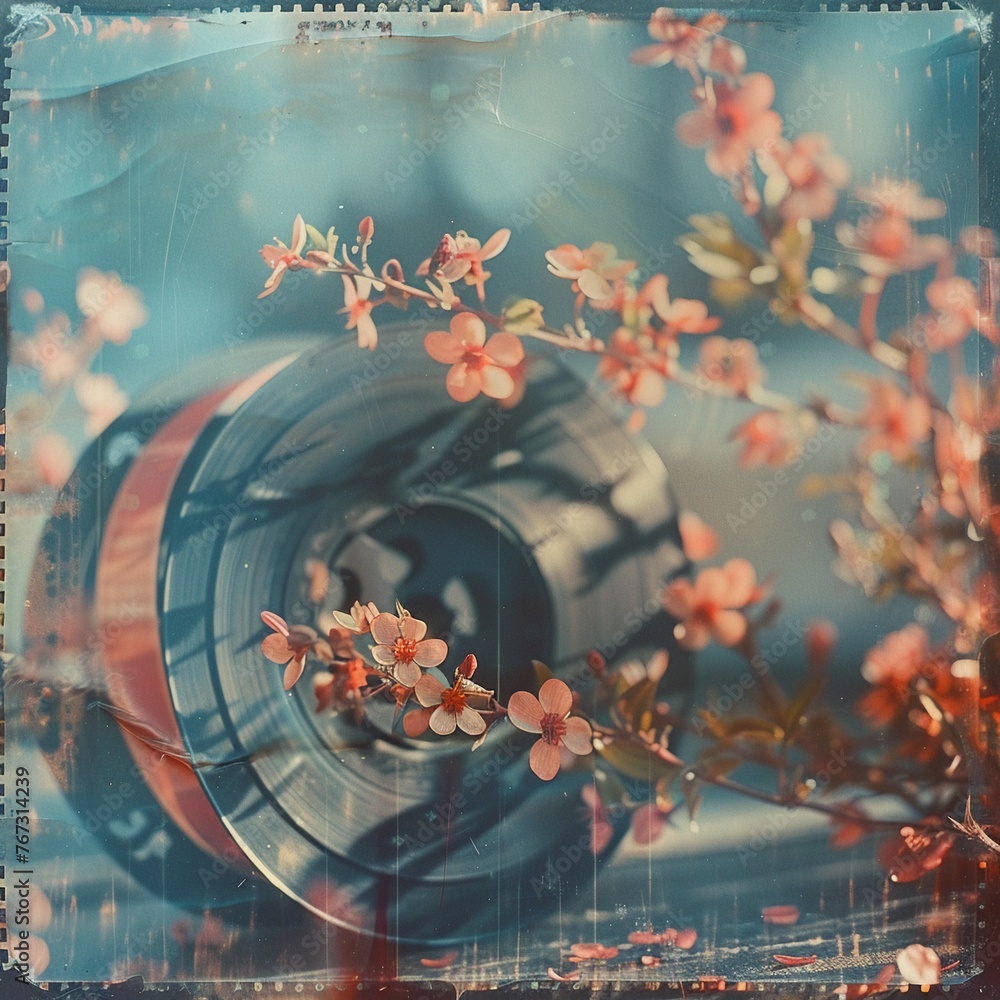Enter the realm of cinematic nostalgia with a closeup encounter of a ...