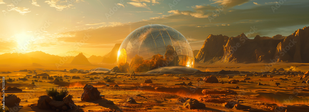 Immersive UHD Mars Biodome: A Realistic Vision of Life on the Red ...