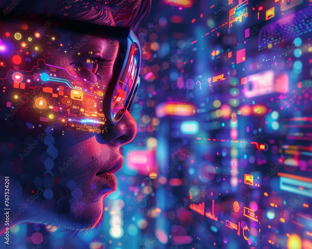 Ilustrace „Explore the evolution of viral internet trends through a ...