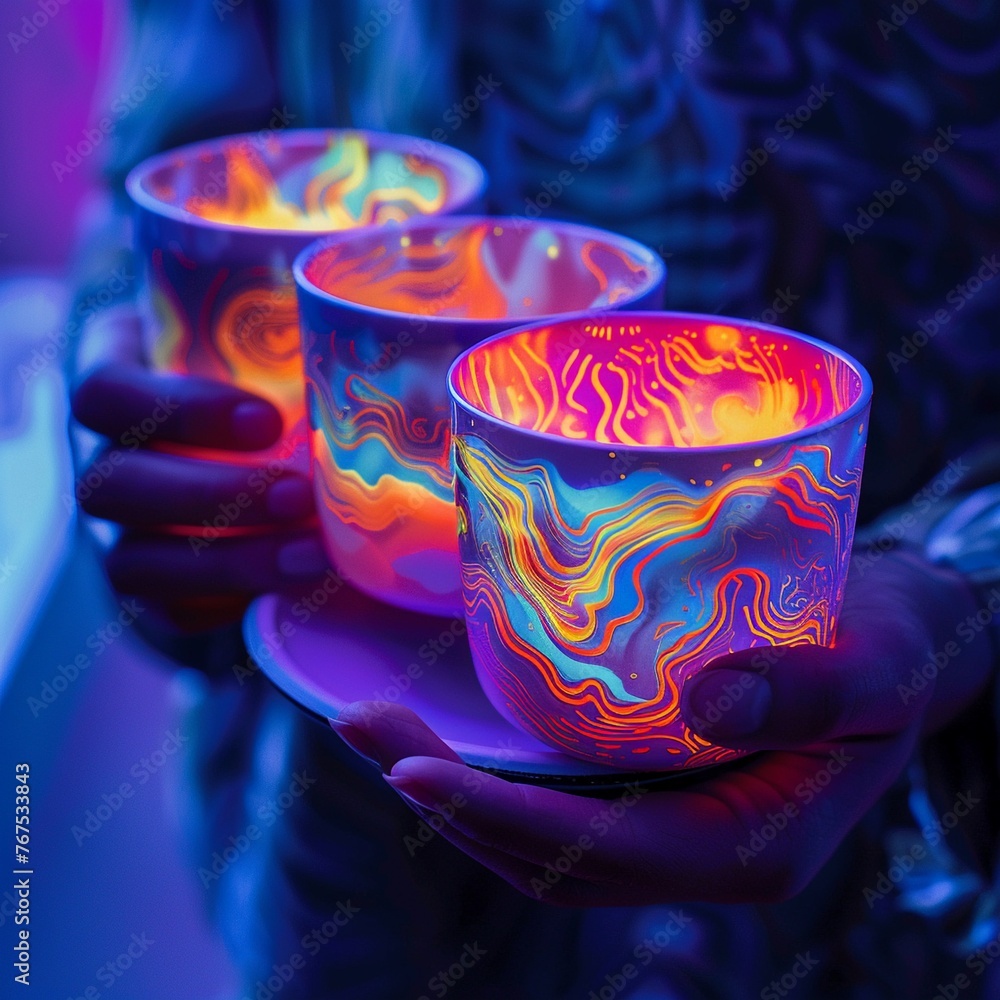 Evoke emotion and curiosity through the design of cups changing color ...