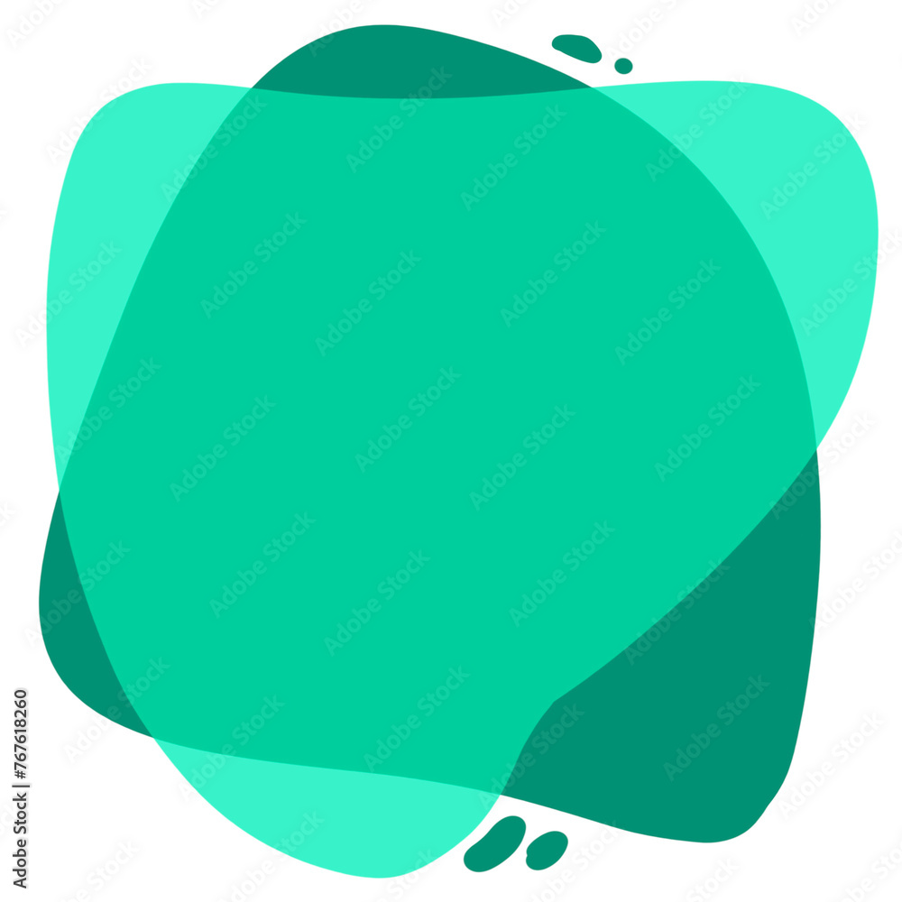 Modern pastel blob shape element, abstract blob background, boho shapes ...