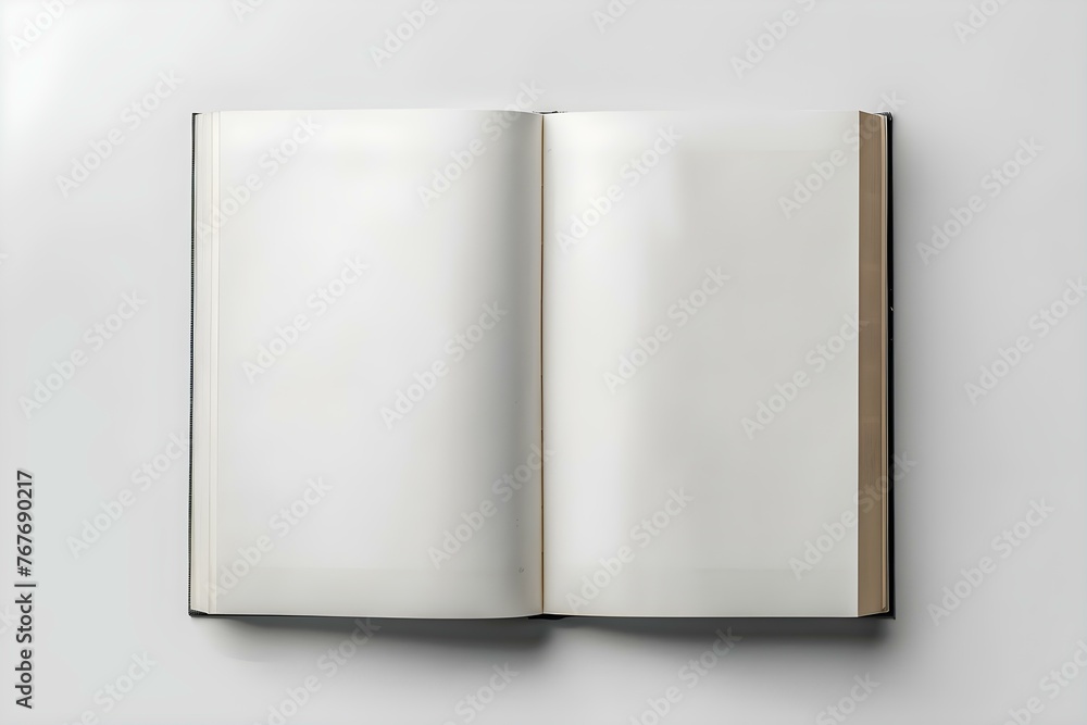 Minimalistic Vertical Book Mockup Template Ideal for Displaying Book ...