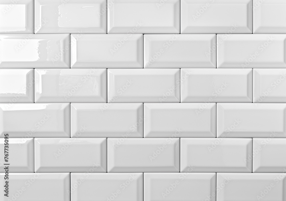 The classic white subway tile texture, versatile for kitchen ...