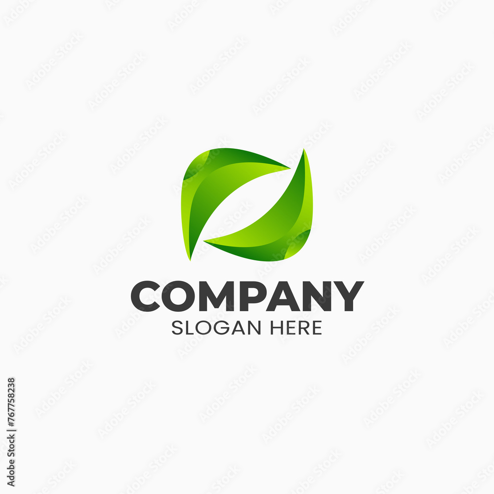 Letter N Leaf logo design | Professional N letter logo for your ...