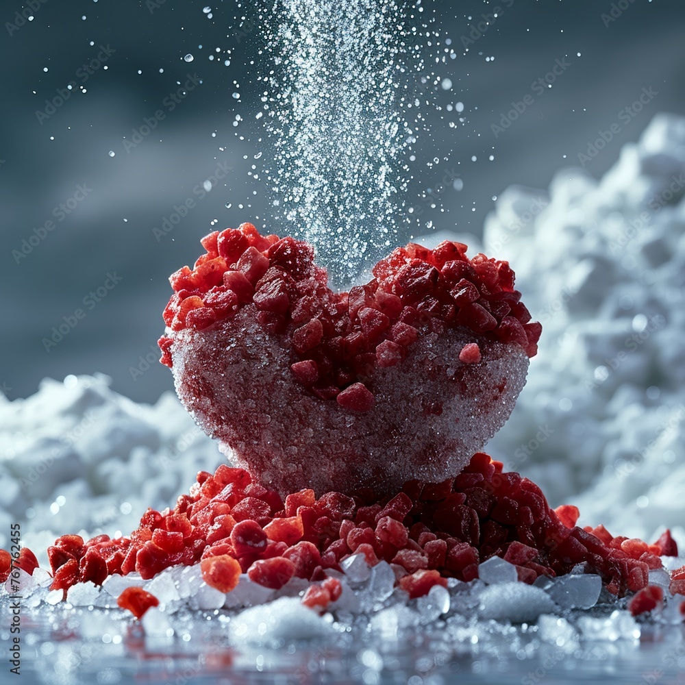 Graphic warning of the health hazards posed by excessive salt and sugar ...