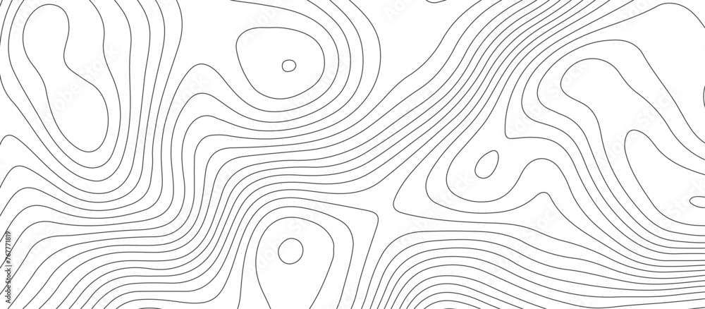 Topographic map background geographic line map pattern .panorama view ...