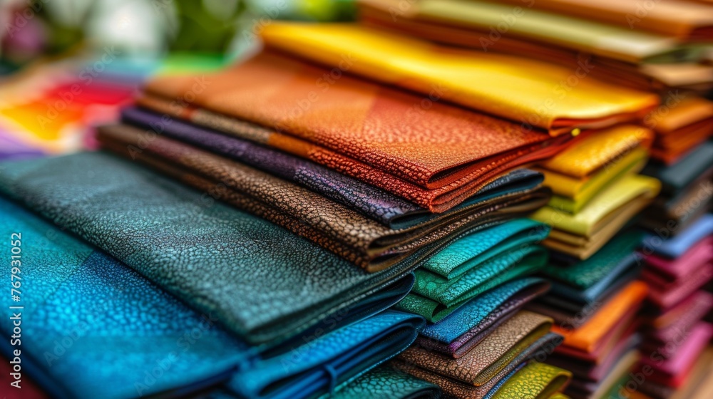 Color swatches book. Rainbow sample textille colors catalogue. Stock ... Color swatches book. Rainbow sample textille colors catalogue. Stock ...