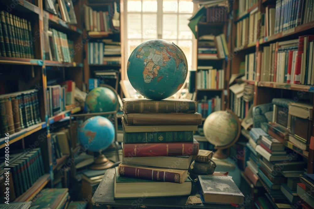 On World Book Day, envision a scene where books from around the globe ...