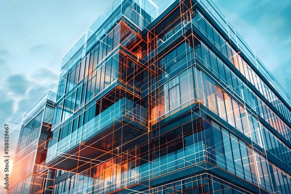 Designing smart building systems with modern architecture construction ...