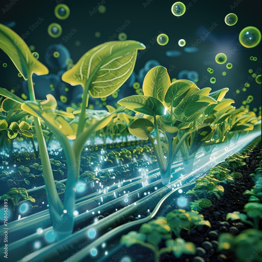 An illustration of nanotechnology in agriculture with nano-fertilizers ...