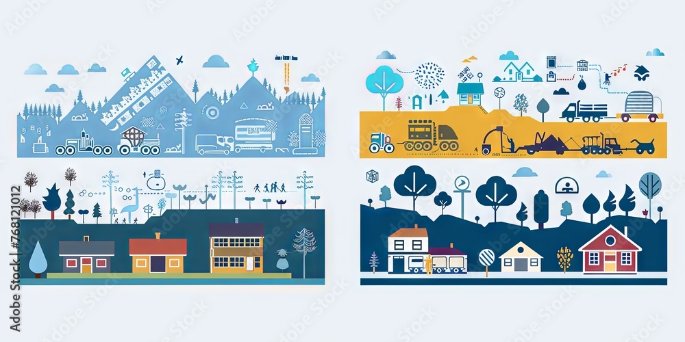 An infographic illustrating the differences between common asthma ...