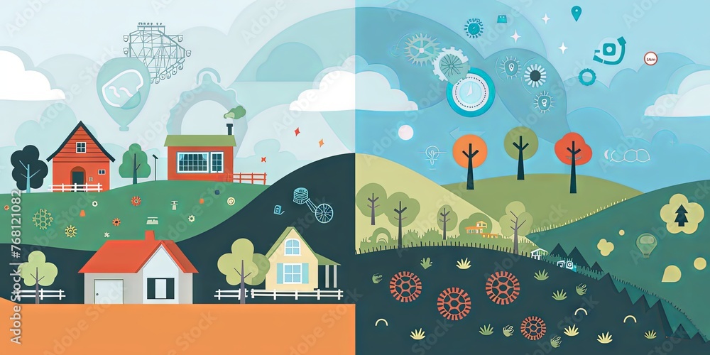 An infographic illustrating the differences between common asthma ...