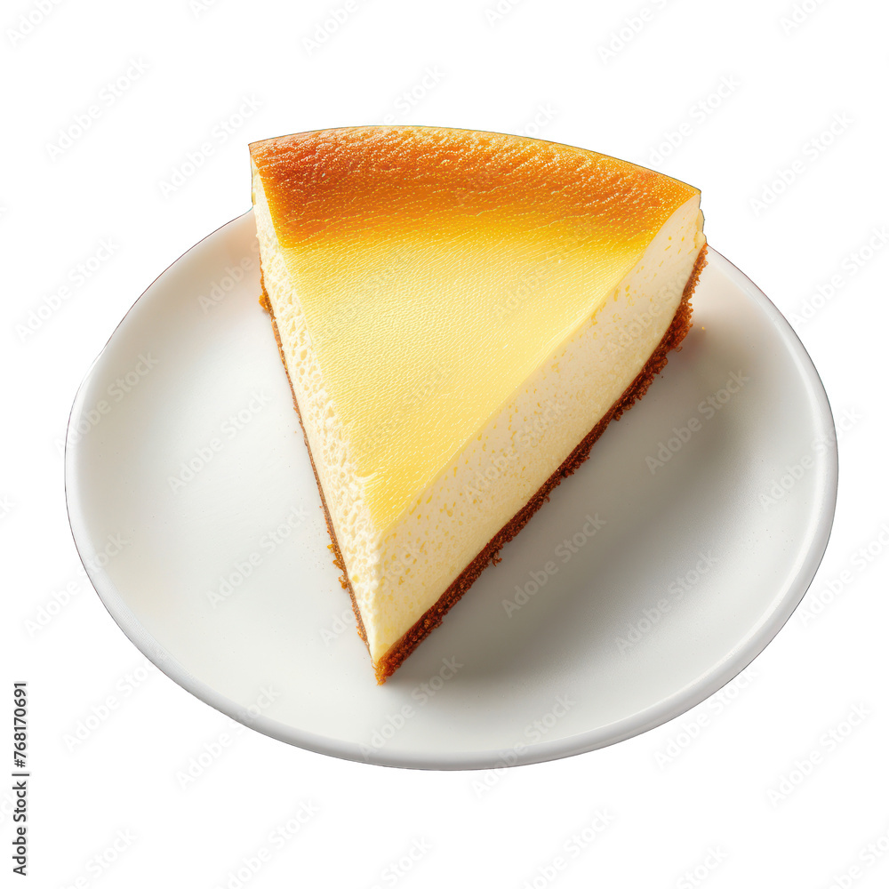 milk cake sweet food / piece of dessert delicious top view milk cake ...