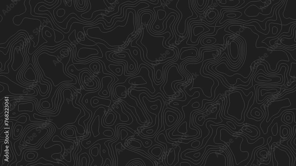 Grey outline topographic contour map abstract tech motion graphic ... Grey outline topographic contour map abstract tech motion graphic ...