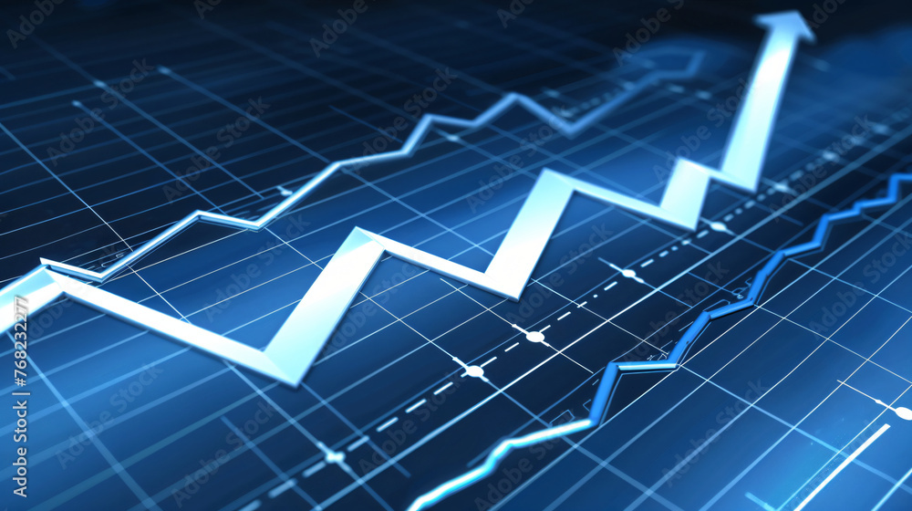 market stock graph growing, graph, business, chart, heart, arrow ...