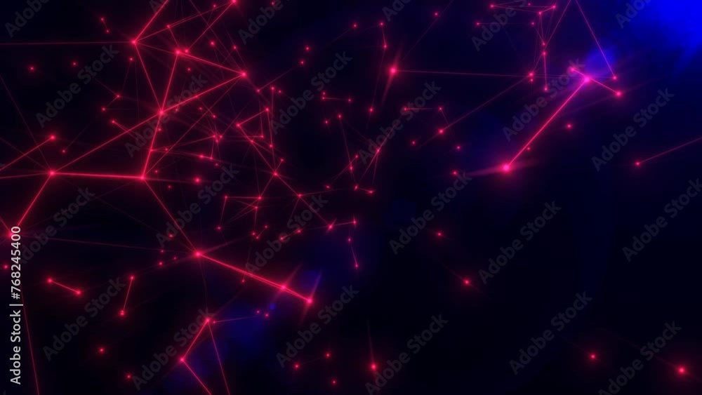 Luxury blue plexus background. Modern technology background of shining ...