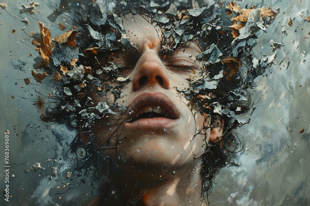 Surrealism Art offers a surrealistic interpretation of major depressive ...