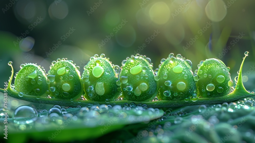 Peas are small, round, edible seeds harvested from the pod of the Pisum ...