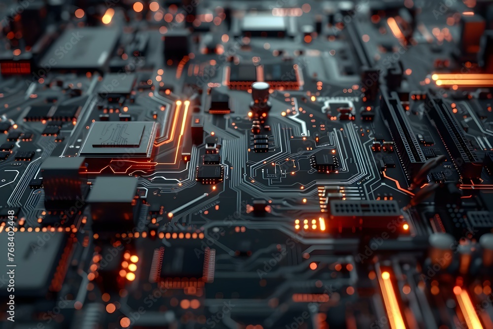 Exploring the Intricate Design and Advanced Technology of a Computer ...