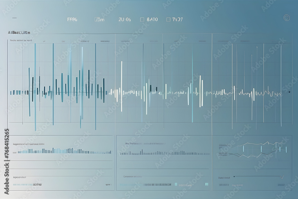 a serene light blue gradient background for a healthcare data dashboard ...