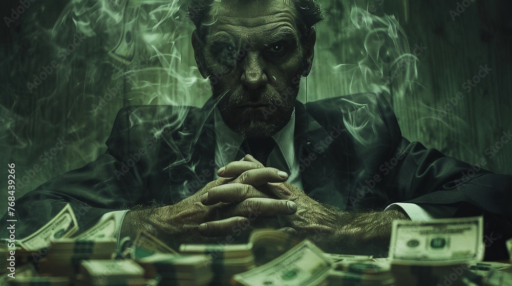 Photo & Art Print A chilling and unsettling portrayal of corruption and ...