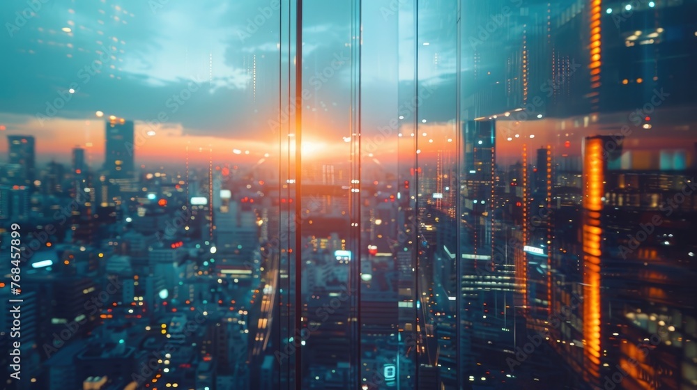 Fintech innovation landscape presented in a dynamic tech startup ...