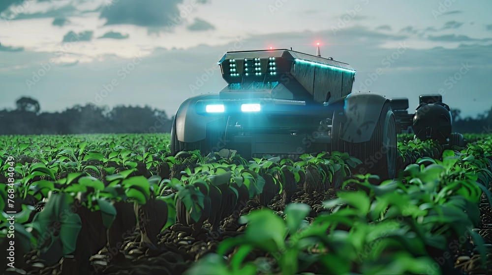 Demonstrating the future of farming, robotic and autonomous vehicles ...