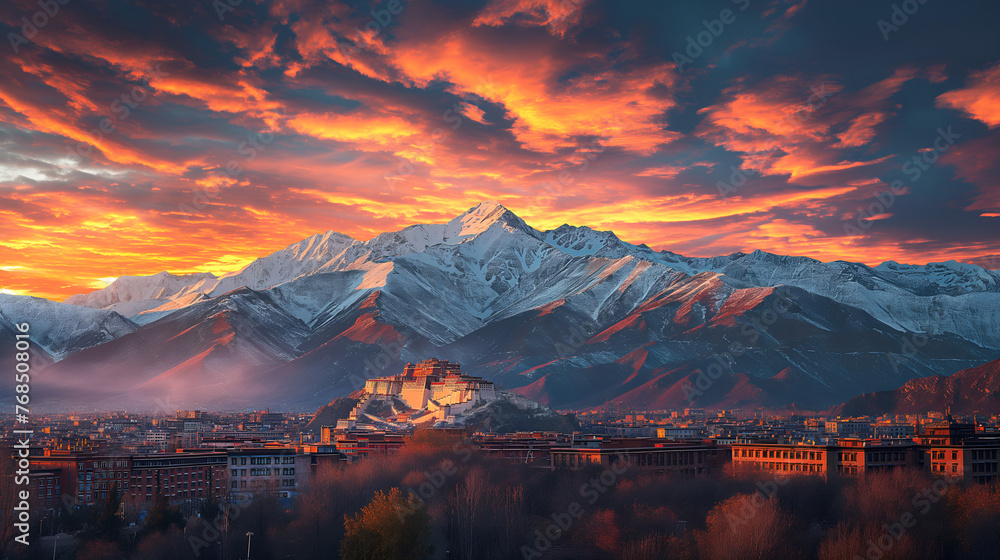 Potala Palace's Majesty: Where Ancient Grandeur Meets Modern Lhasa's ...