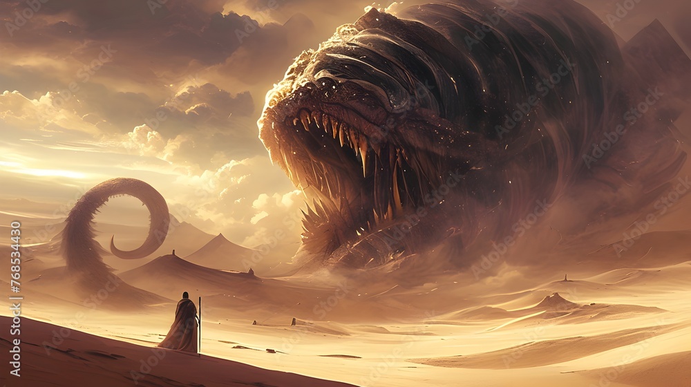 Confronting the Colossal Worm Creature Looming on the Horizon of a ...