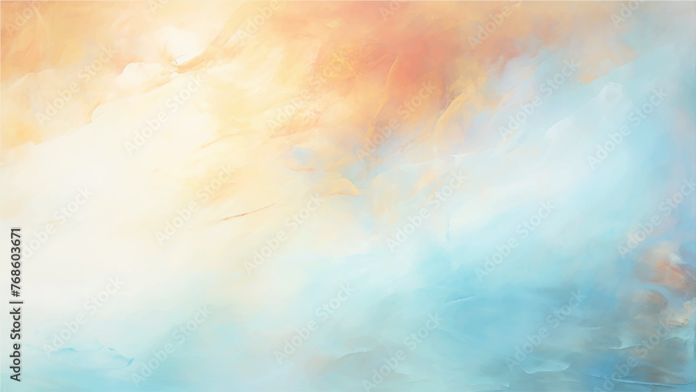 watercolor textures on soft color paper background. Paint leaks and ...