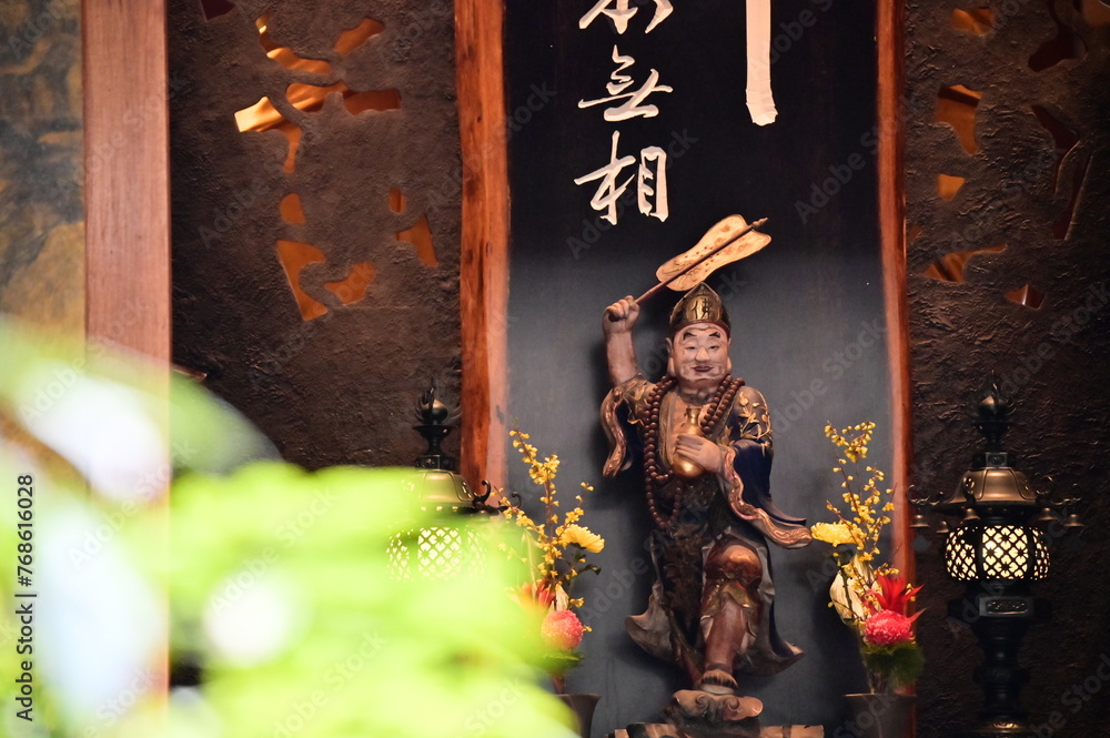 TW - 02.17.24: The Jigong deity statue, known for his supernatural ...