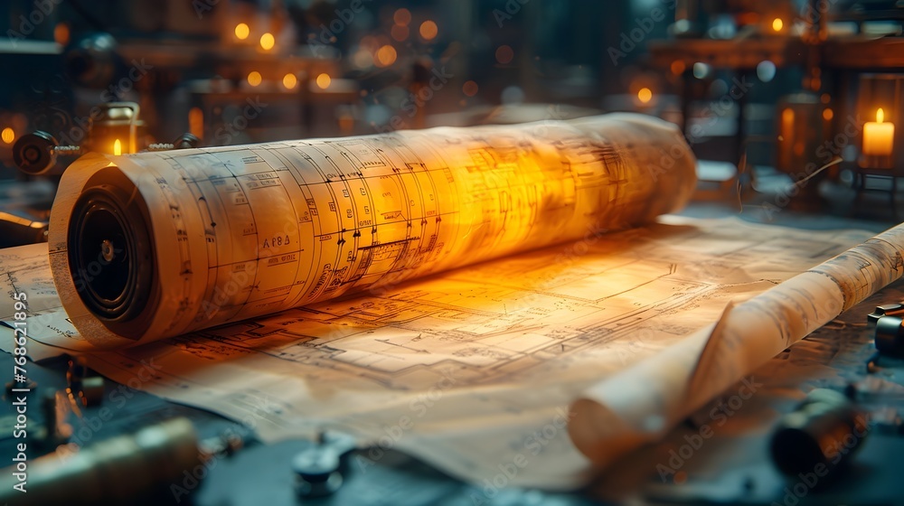 Ancient Scroll Illuminated in Medieval Laboratory Reveals Blueprints ...
