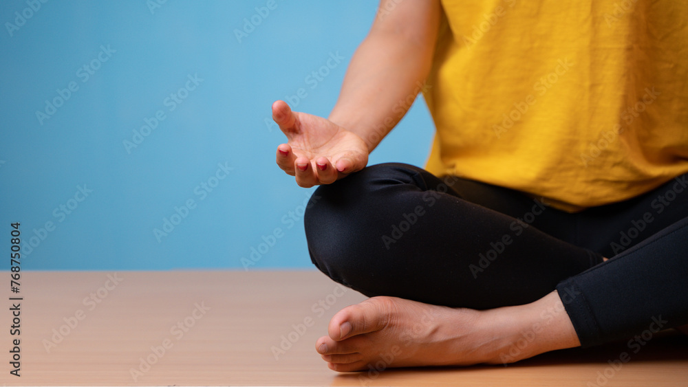 Beautiful woman practicing Siddhasana, also known as Accomplished pose ... Beautiful woman practicing Siddhasana, also known as Accomplished pose ...