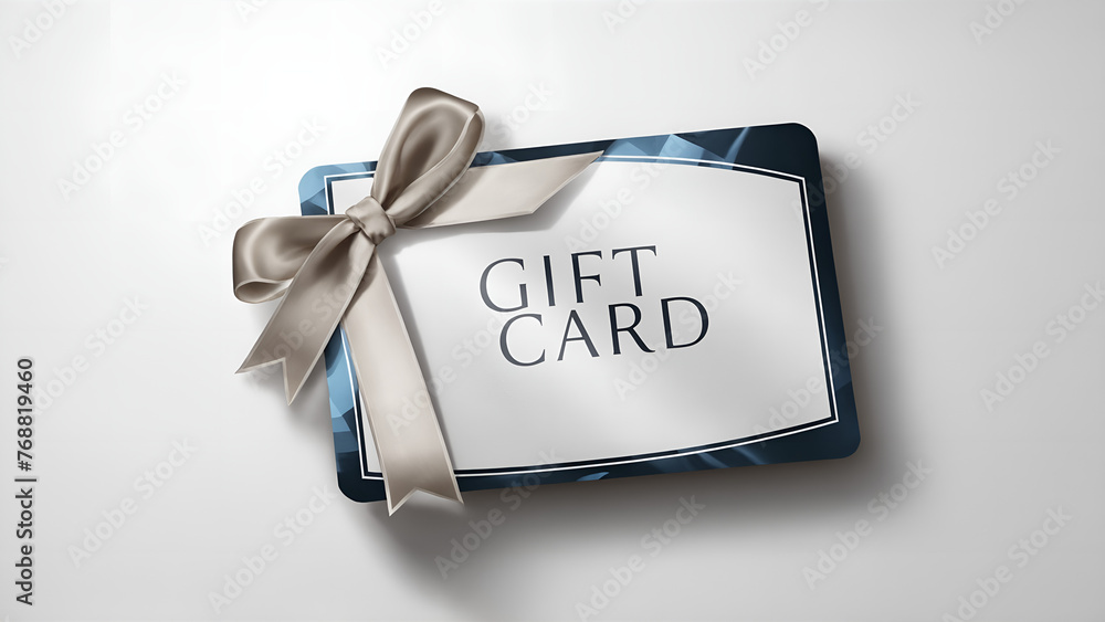 Gift card, blanck card, ideal packaging design for online sales card ...