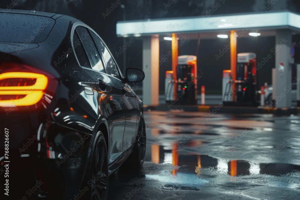 The woman's car sputtered to a stop, prompting her to quickly find a ...