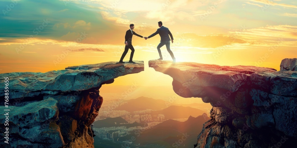 The Power of Partnership: At the pinnacle of their journey, the ...