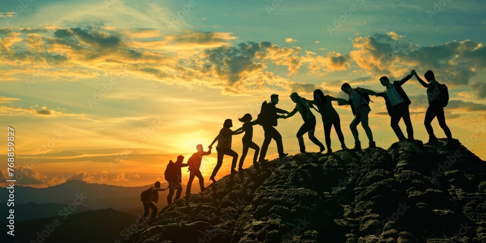 The Power of Partnership: At the pinnacle of their journey, the ...