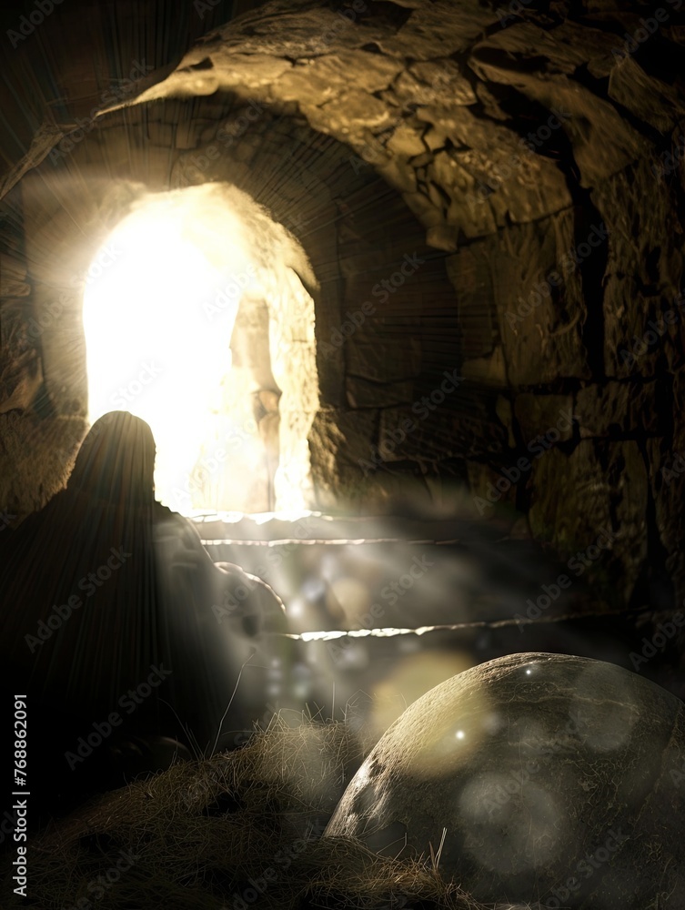 Stone Chamber at Sunrise: A Representation of Resurrection and Renewal ...